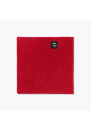 Turtle Fur Double-Layer Fleece Neck Warmer Red