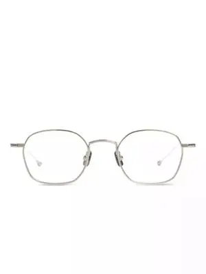 PETER AND MAY The Way Geometric-frame Glasses - Silver