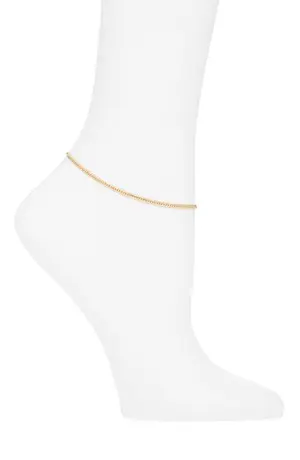 SOKO Safu Herringbone Chain Anklet