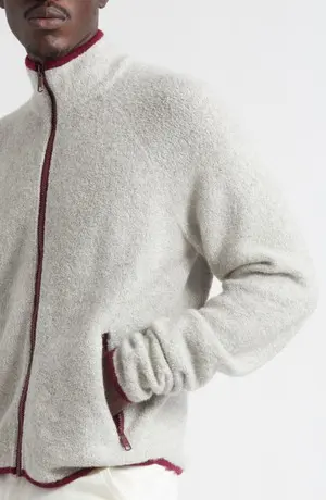 Frenckenberger Functional Cashmere Blend Jacket - Grey