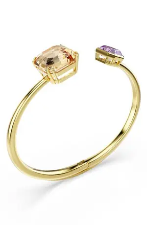 SWAROVSKI Millenia Crystal Bangle Gold/multi