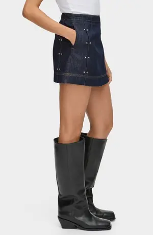 ALIGNE Hadley Denim Miniskirt