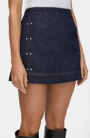 ALIGNE Hadley Denim Miniskirt