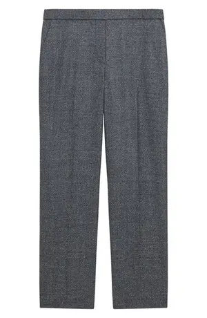 Theory Marled Flannel Treeca Pull-on Pants