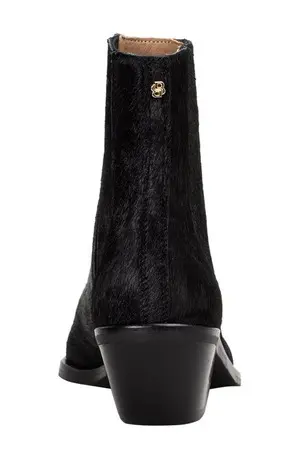 BOSS Calf Hair Chelsea Boot - Black