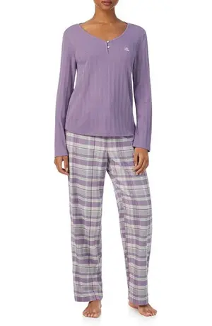 Ralph Lauren Henley Pajamas