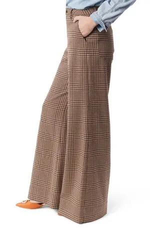 DO BY DEE OCLEPPO Tabitha Plaid Wide Leg Pants
