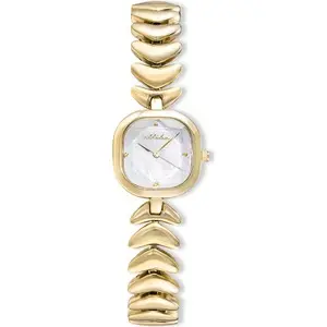 Ettika Metal Moderna Bracelet Watch - Gold