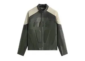 Kith Leather Moto Jacket - Stadium