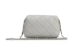 Tory Burch Fleming Soft Crossbody Bag - Gray