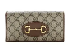 Gucci Horsebit 1955 Chain Wallet - Beige/ebony