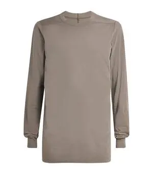 Rick Owens Long-sleeve Level T-shirt - Brown