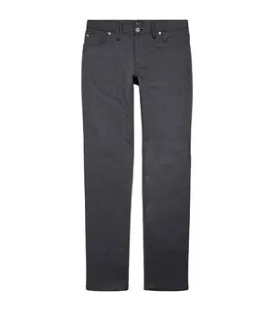 Brioni Wool-cotton Straight-leg Jeans