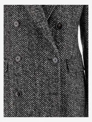 Tagliatore Wool-blend Double-breasted Coat