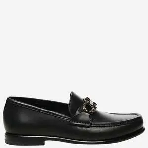 FERRAGAMO Glossy Leather Loafers
