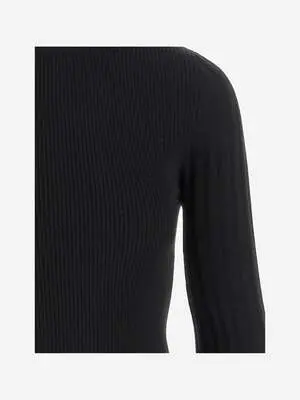 Blumarine High Neck Wool Sweater