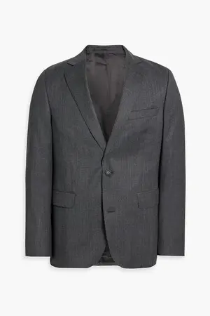 Officine Générale 375 Wool Blazer - Dark Gray