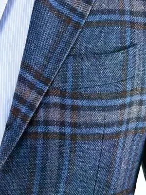 SARTORIO NAPOLI Plaid-pattern Blazer