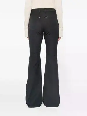 JOSEPH Buttoned Flared Trousers