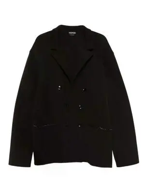 TOM FORD Double-breasted Jacket - Brown