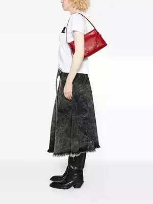 Givenchy Voyou Mini Leather Tote - Red
