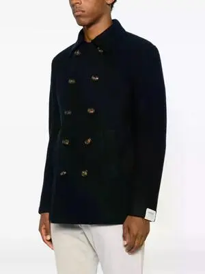 Eleventy Double-breasted Buttoned Blazer