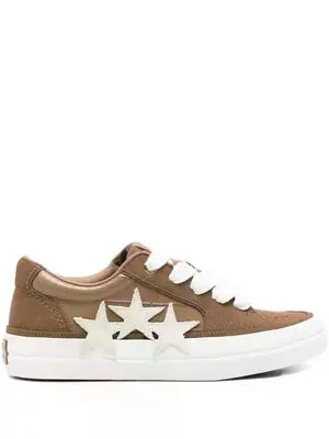 Amiri Star-embellished Trainers - Brown