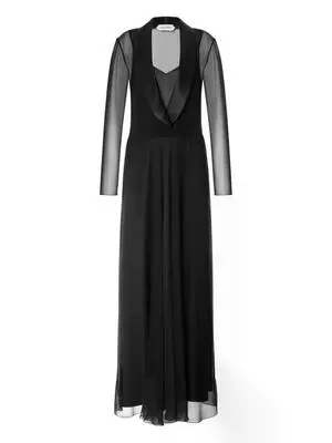 Alberta Ferretti Plunge Evening Dresses