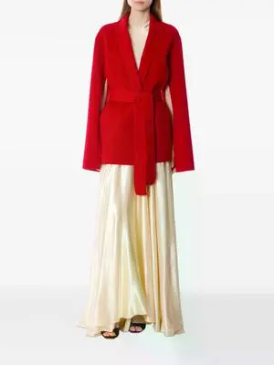 Alberta Ferretti Double-breasted Belted Blazer