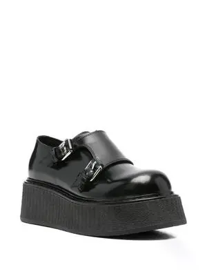 Moschino Double-buckle Platform Shoes