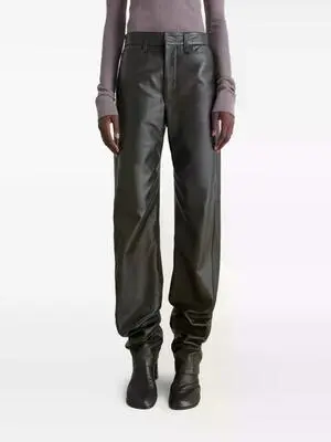LEMAIRE Twisted Five-pocket Leather Trousers