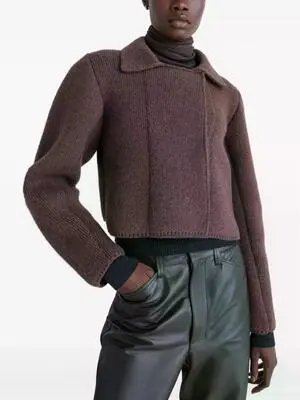 LEMAIRE Felted Double-breasted Blouson