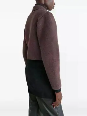 LEMAIRE Felted Double-breasted Blouson