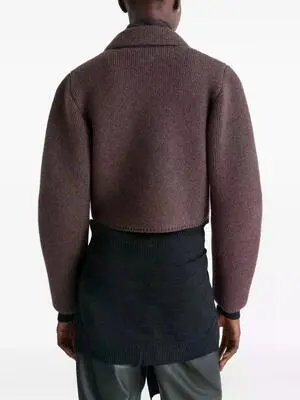 LEMAIRE Felted Double-breasted Blouson