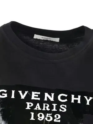 Givenchy Logo-print Cotton T-shirt - Black