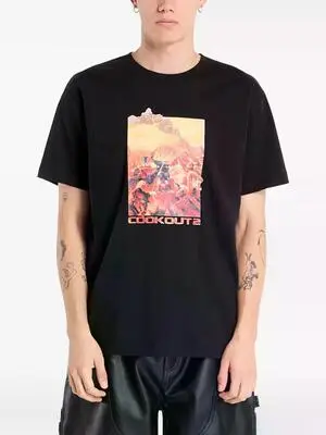 DIME Graphic-print T-shirt - Black