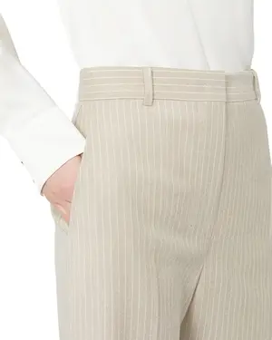 Max Mara Straight Leg Virgin Wool Pants