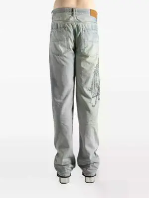 Amiri Crystal Hotel Straight Leg Jeans