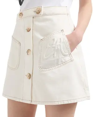 Emporio Armani Cotton Drill Skort