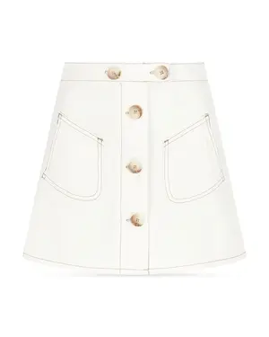 Emporio Armani Cotton Drill Skort