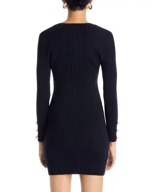 Aqua Knit Mini Dress