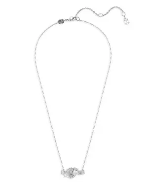 SWAROVSKI Matrix Pendant Necklace - Silver