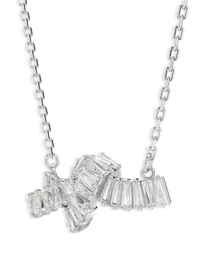 SWAROVSKI Matrix Pendant Necklace - Silver
