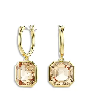 SWAROVSKI Millenia Drop Earrings - Gold