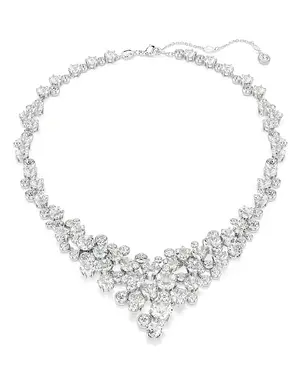 SWAROVSKI Constella Crystal Statement Necklace - Silver