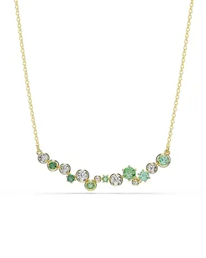 SWAROVSKI Crystal Collar Necklace - Green/gold