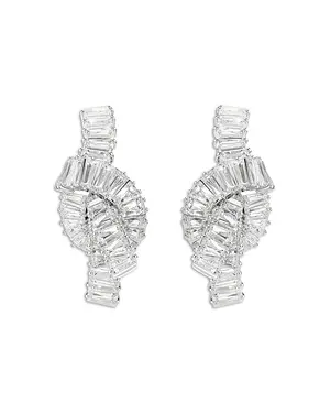 SWAROVSKI Matrix Earrings Silver
