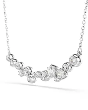 SWAROVSKI Constella Crystal Collar Necklace - Silver