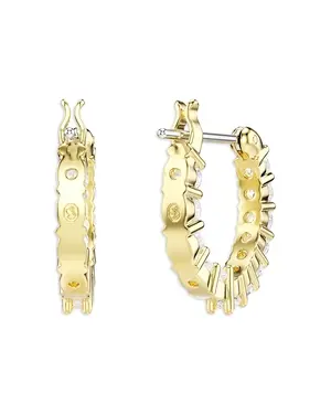 SWAROVSKI Matrix Vittore Inside Out Hoop Earrings