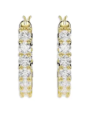 SWAROVSKI Matrix Vittore Inside Out Hoop Earrings